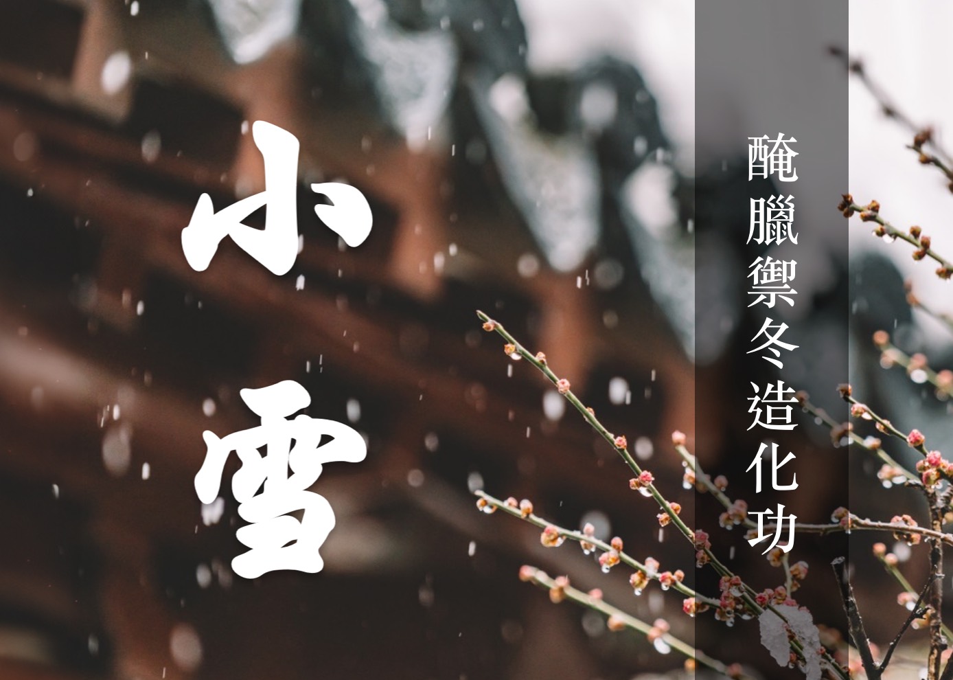 小雪：醃臘禦冬造化功 | CCS.City