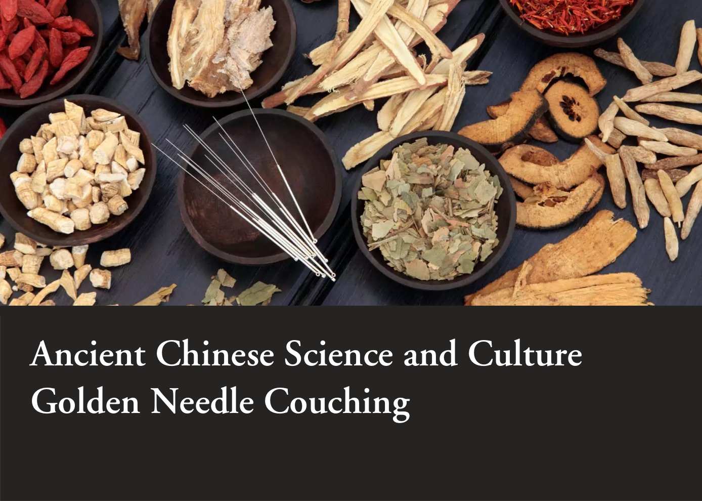 Ancient Chinese Science and Culture: Golden Needle Couching | CCS.City