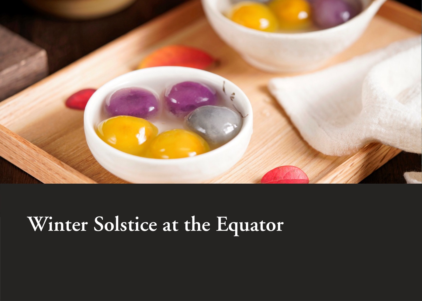 Winter Solstice at the Equator | CCS.City